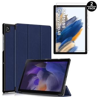 Coque Smart Bleu Premium pour Samsung Galaxy Tab A8 10.5 2021 X205 ...