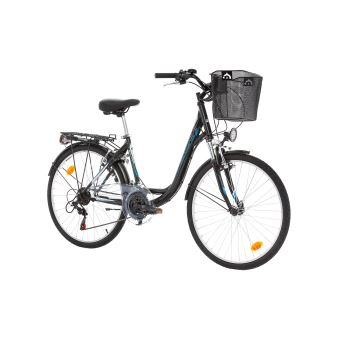 Vtc 26" Solara City / Bachini - 18 Vitesses Shimano Avec Equipement ...