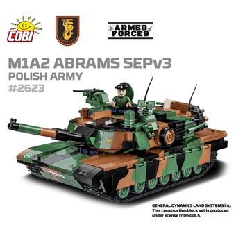 Cobi 2623 - Char Abrams M1A2 SEPv3 (Jeu de Construction) - Autres jeux ...