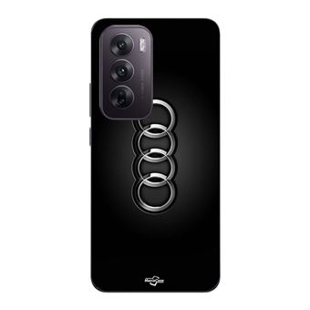 Coque Pour Oppo Reno 12 pro 5G Logo de voiture Audi front noir ...