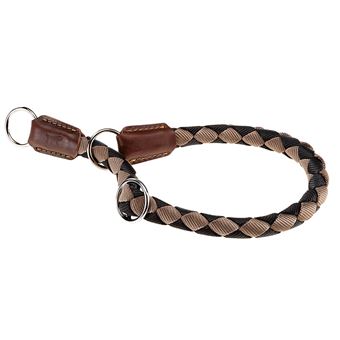 Ferplast Collier Semi-étrangleur pour Chiens TWIST CS18/50, en Nylon Tressé, Réglable et ...