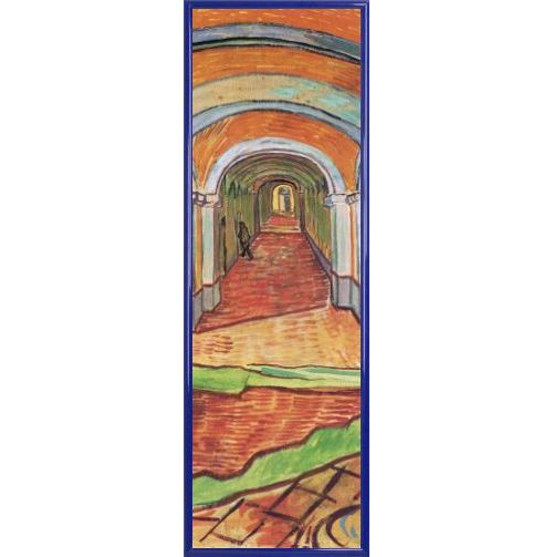 Poster Reproduction Encadré: Vincent Van Gogh - Couloir À L Hôpital De ...