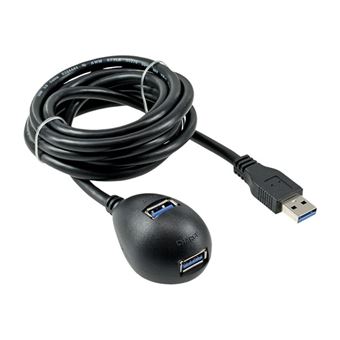 InLine - Rallonge de câble USB - USB type A (M) pour USB type A (F ...