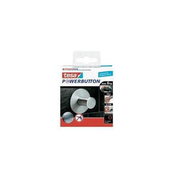 Tesa crochet simple powerbutton - rond - 6 kg - Achat & prix | fnac