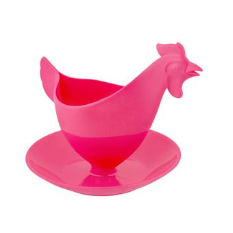 Coquetier design - Poulette Rose - Pylones - Cuisine art de la table ...