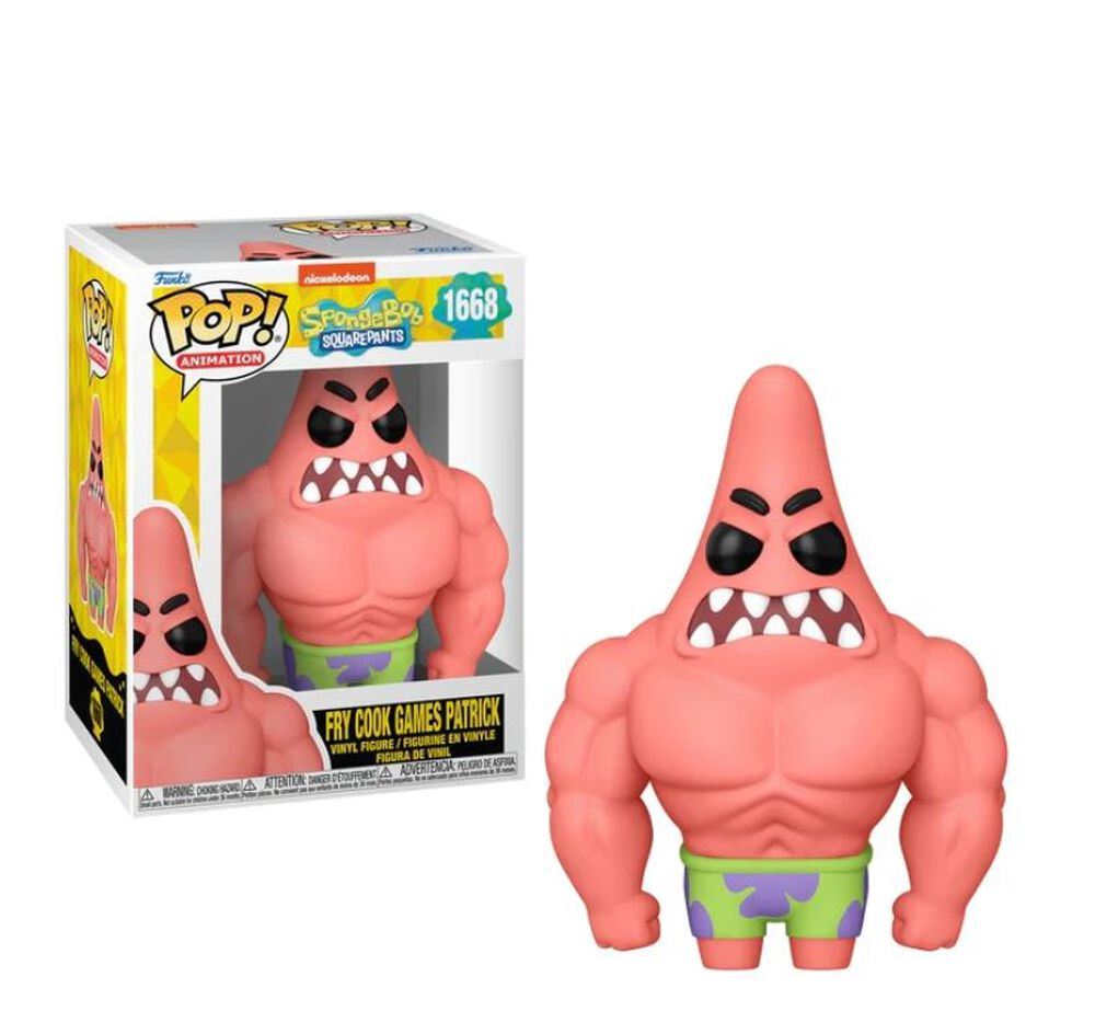 Funko Pop! Animation Figura de Vinyl SpongeBob Squarepants: Patrick ...