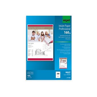 Sigel InkJet Paper IP383 - Enduit - blanc brillant - A4 (210 x 297 mm ...