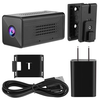 1080P Place Mini Sans Fil Grand Angle Caméra Night Vision Avec ...