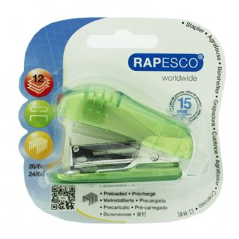 Mini Agrafeuse Plastique - Bug Stapler - Rapesco - Agrafeuse et agrafe ...