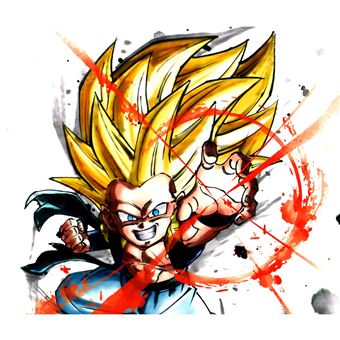 Fabulous Poster Gotrunk fusion sangohan dragon ball (50 cm x 59 cm ...