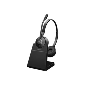 Jabra Engage 55 Stereo - Micro-casque - sur-oreille - DECT - sans fil ...