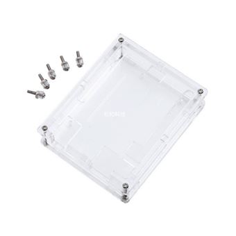 Boitier Arduino Uno R3 Coque Acrylique Transparente - Électricité et ...