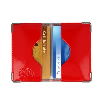 Etui 2 cartes anti-piratage My Color Pop® - Fabriqué en France - Rouge ...