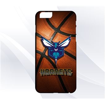 Coque rigide pour iPhone 8 Charlotte Hornets NBA Team 01 - Coque et ...