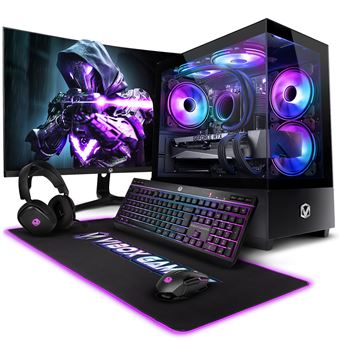 Vibox IV-180 PC Gamer Complet • 27 165Hz Écran • AMD Ryzen 7 5700X 4,6 ...