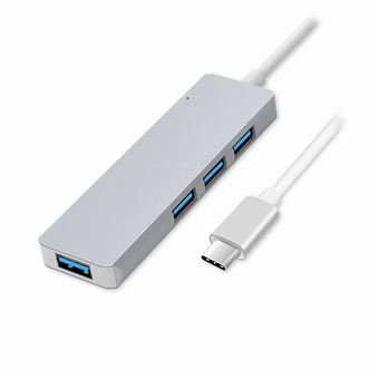 MCL - Hub USB-Type C, 4 ports Type A, 5 Gbps - Hub USB - Achat & prix | fnac