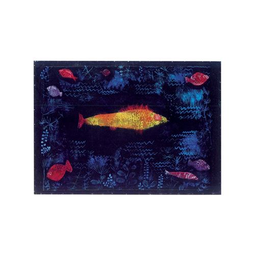 Affiche Le poisson rouge - The Goldfish Paul KLEE Draeger la carterie ...