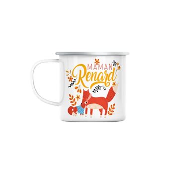 Mug en métal émaillé Bernadette maman renard - Tasse et Mugs - Achat & prix | fnac