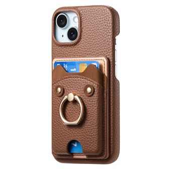 Coque pour FLOODKING iPhone 13 , Cuir, Anneau Ours, Porte-cartes ...