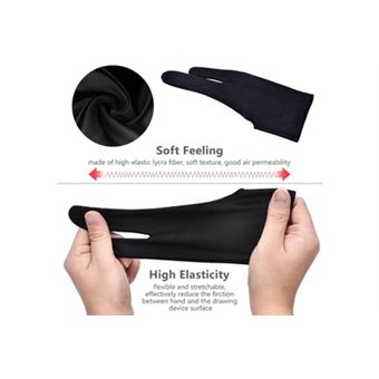 Cabling®artist gants de dessin anti-fouling gant de tablette graphiques ...