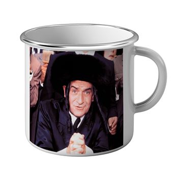 Fabulous Mug en métal émaille Louis De Funès Acteur 5 Rabbi Jacob ...