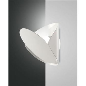 Fabas Luce Shield Applique murale LED en verre blanc - Achat & prix | fnac