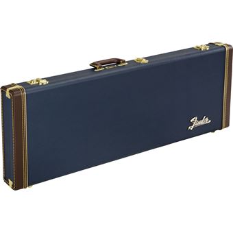 Fender Classic Series Wood Case pour Strat et Tele navy blue ...