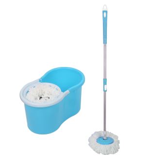 Mop pas cher Balai Magique + Seau essoreur + 2 têtes Microfibre + Seau ...