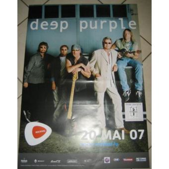 Deep Purple - 70x100 cm - AFFICHE / POSTER - Achat & prix | fnac