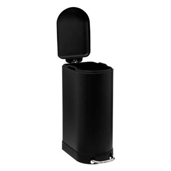 Poubelle de Cuisine FIVE Simply Smart Fine Ariane 30L Noir - Poubelle ...