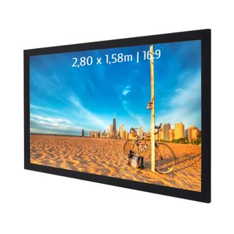 ecrans cadre KIMEX 044-3016 sur cadre 2,80 x 1,58m - Format 16:9 ...