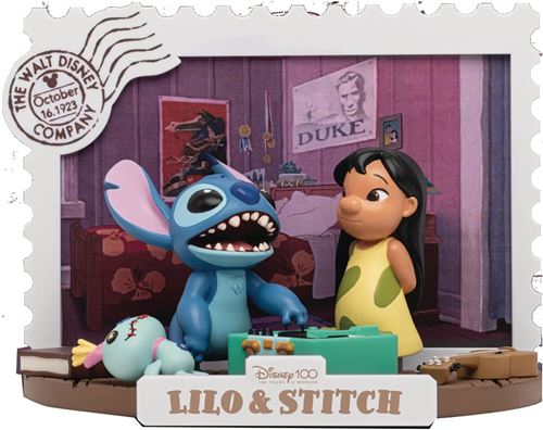 Figurine Diorama Lilo & Stitch Disney 100 Years of Wonder 10 cm ...