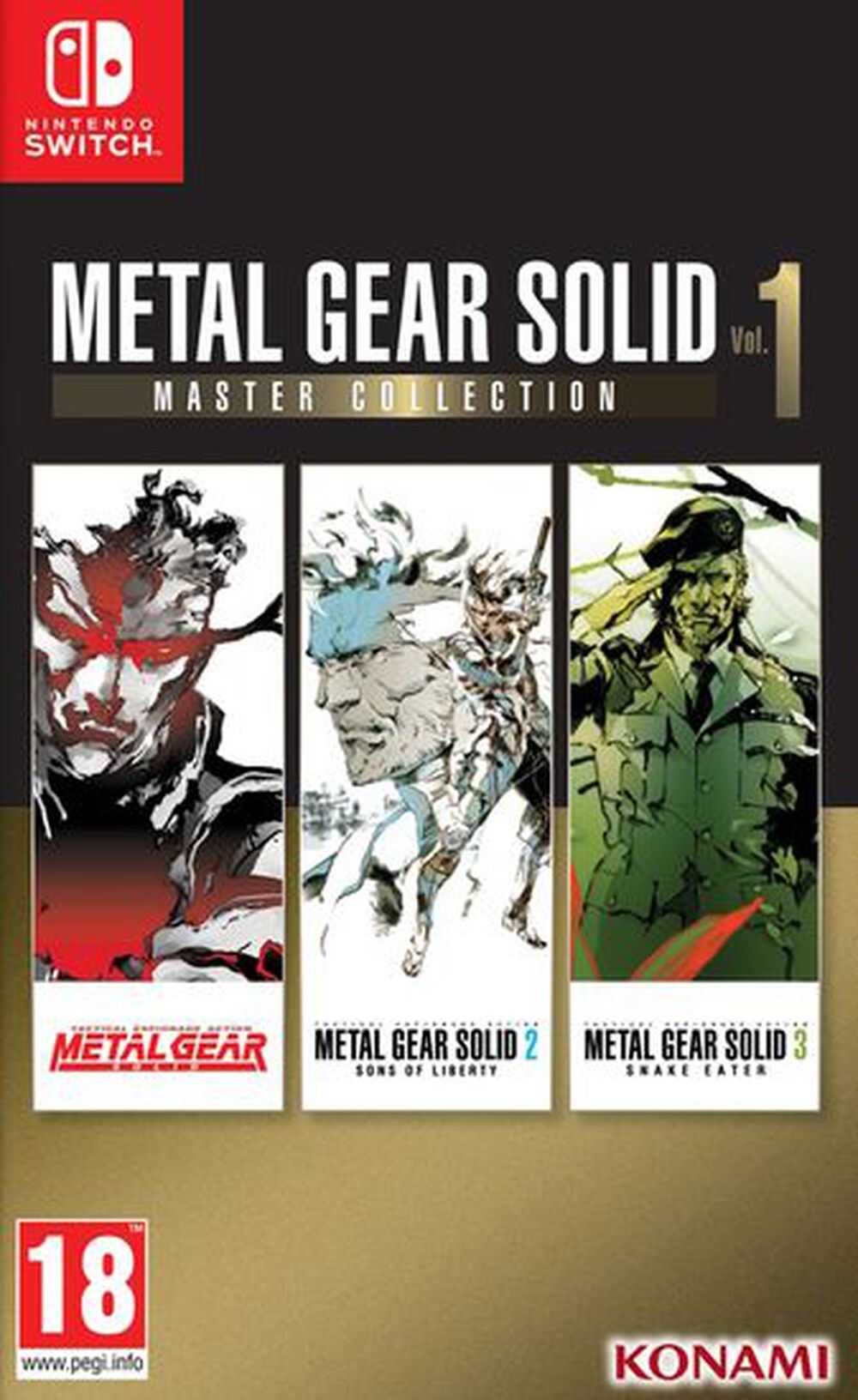 Metal Gear Solid Master Collection Vol.1 Nintendo Switch - Jeux vidéo ...