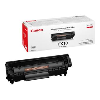 Canon FX-10 - Noir - original - cartouche de toner - pour i-SENSYS FAX-L140, L160, MF4018 ...