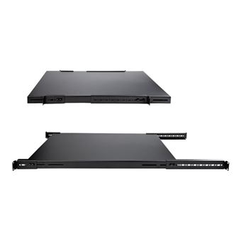 StarTech.com Etagère ajustable montée en rack 1U - Etagère d'armoire ...