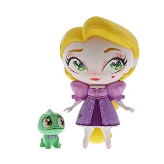 Disney Mlle Mindy Raiponce et Pascal Vinyle Figurine - Figurine de ...