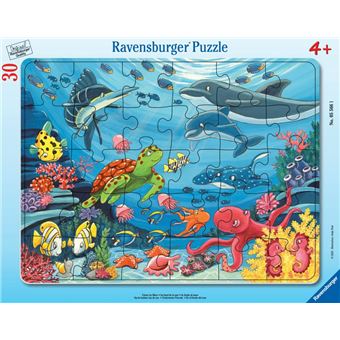 Puzzle 30 pièces Ravensburger - Animaux marins - Puzzle - Achat & prix ...