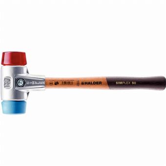 Maillet HALDER SIMPLEX TPE souple / plastique avec boîtier en aluminium ...