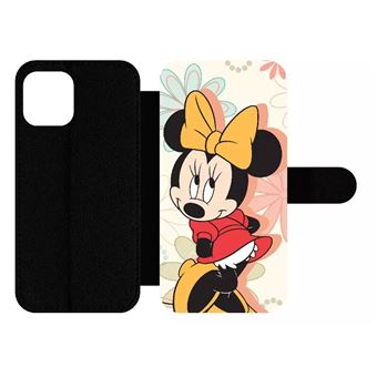 Etui My-Kase pour iPhone 12 Pro - disney minnie timide - Simili-cuir ...
