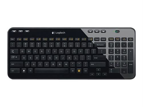 Logitech Wireless Keyboard K360 - Clavier - sans fil - 2.4 GHz - QWERTY ...