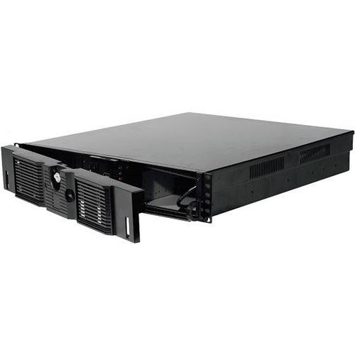 DEXLAN Boîtier serveur rackable 2U ATX prof 55 cm - Switch réseau ...