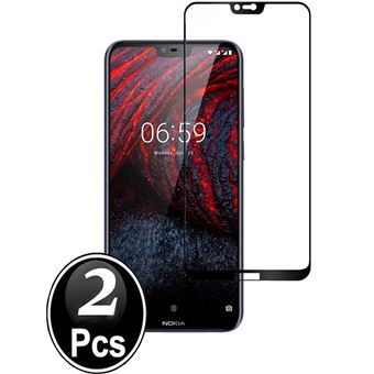 Nokia 6.1 Plus Vitre protection d'ecran en verre trempé incassable ...