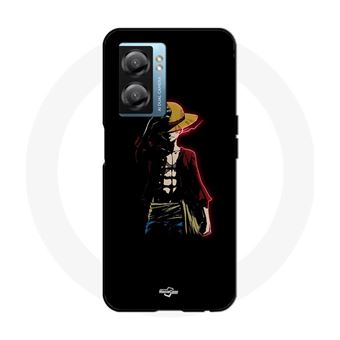 Coque Oppo A77 5G one piece manga anime luffy fond noir - Coque et étui ...