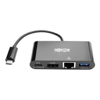 Eaton Tripp Lite Series USB C to HDMI Multiport Video Adapter Converter ...