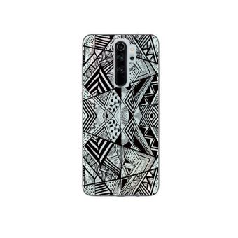 Coque Redmi NOTE 8 PRO geometrique noir transparente - Coque et étui ...