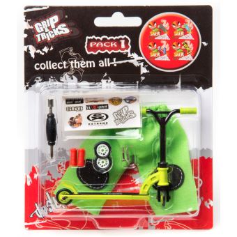 Finger Skateboards Grip & Tricks Finger Scooter Pack - 10-Piece ...