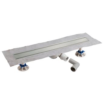 Caniveau de sol inox - Longueur 650 mm - Accessoires salles de bain et ...