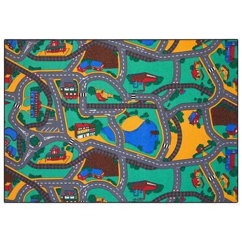 Tapis de Route Ville 140 x 200 cm Chambre Enfant Voiture Playtime ...