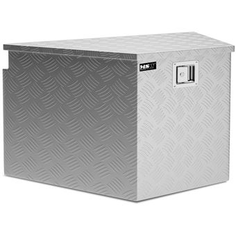 MSW Coffre de rangement aluminium - 82 x 48 x 46 cm - 150 l - Rangement ...
