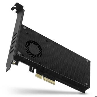 Adaptateur PCIe - AXAGON - ECO - M.2 NVMe/SATA - Refroidisseur ...